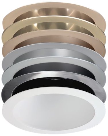 Portfolio 6CSQ1LI Reflector, 6", Compact Fluorescent, Square Self ...