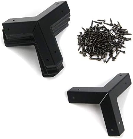 Amazon.com : T Tulead Light Duty L Shape Iron Corner Protectors Box ...