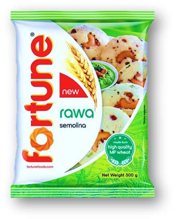 Fortune Rawa/Suji Semolina 500 grams Unique : Amazon.in: Grocery ...