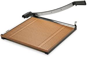 Amazon.com : Paper Trimmer, 18", 18 Sheet Capacity, Brown/Black, Sold ...