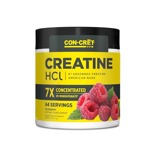 Snapklik.com : CON-CRET Creatine HCl Powder Supports Muscle, Cognitive ...