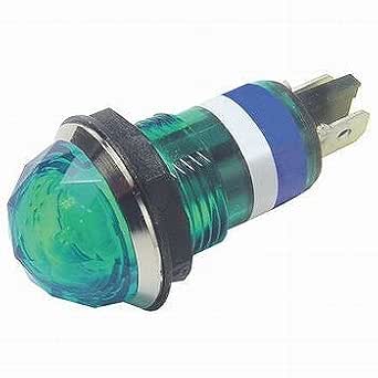 Amazon | サトーパーツ ネオンブラケット ダイヤカット型 AC200V~250V 緑 BN-23-2-G | 表示灯 | 産業・研究開発用品 通販