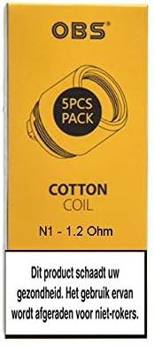 OBS Cube Mini Coils N1 [1.2ohm] 5 Pack : Amazon.co.uk: Health ...