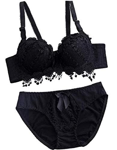 Buy Ap Trendz Stylish Women Sexy Lace Pushup Bra & Bikini Cut Panty Set ...