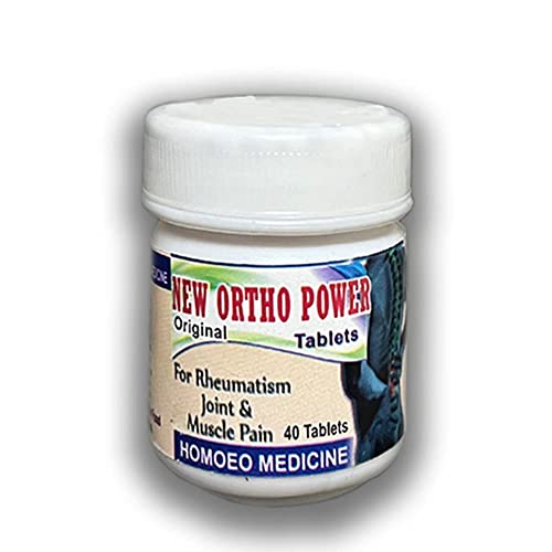 New Ortho power tablet 40 pack of 4 For Rheumatism Joint & Ayurvedic ...