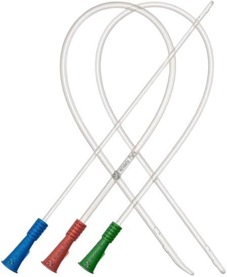Amazon.com: Enema Colon Tubes, 12FG Nelaton Catheter Disposable ...