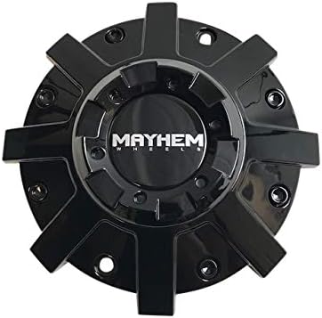 Amazon.com: Mayhem Wheels 8108 Decoy C108108B Gloss Black Center Cap ...