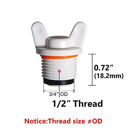 Snapklik.com : Feelers 1/2" PT Male Thread PPR Pipe Plug End Caps Cap ...