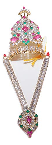 Buy Reliable Matarani /Ganesh /Krishna/Radha Rani American Diamond (AD ...