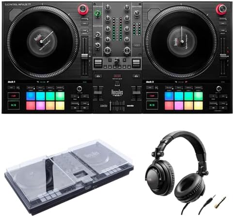 Amazon.com: Pioneer DJ DDJ-REV5 4-deck DJ Controller with Stem ...
