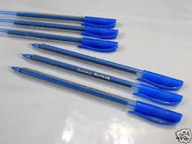 Total solution Use & Throw Ball Point Pens (Blue) - Pack of 100 (3 ...