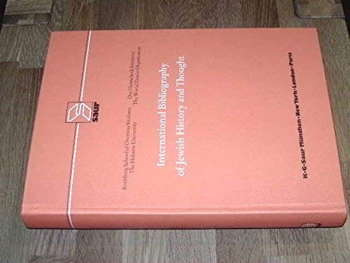 International Bibliography of Jewish History and Thought: Kaplan ...