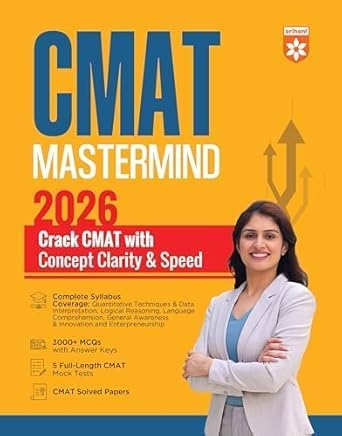 Buy Arihant CMAT Mastermind For Exam 2026 | Crack CMAT with Concept ...