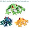 Amazon.com: Articulated 3D Printed Frog Decorative Fridge Magnets ...