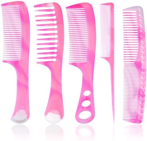 Amazon.com : 3 Pieces Rsiynax Professional Teasing Comb, Premium Black ...