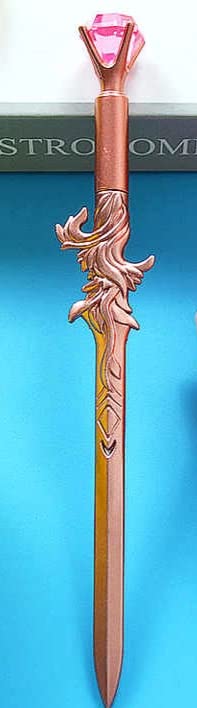 AK Store Big 19cm Diamond Fancy Warrior Sword Shape Bahubali Blue Ink ...