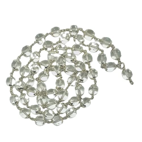 Buy Seven-Hills Saftik Mala Original Sphatik Mala With Certificate ...