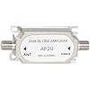 Amazon.com: SaferCCTV Satellite 20Db Gain Inline Amplifier 950-2150MHZ ...