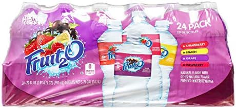 Amazon.com : Fruit2O Zero Calorie Flavored Water 20 Piece Variety Pack ...