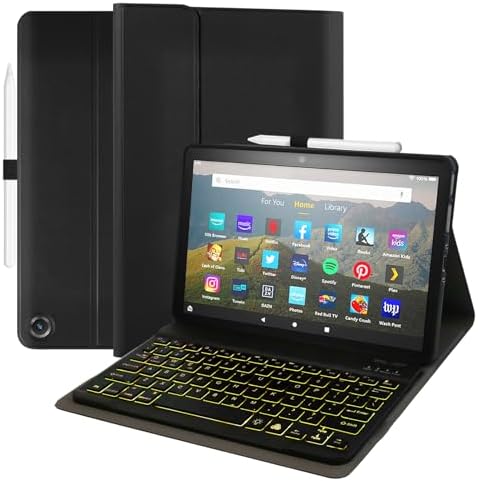 Amazon.com: FunYaung Keyboard Case for Amazon Fire Max 11 11.0-inch ...