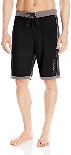 Calvin Klein Men's Colorblock Stretch Elastic Back Boardshort, New ...