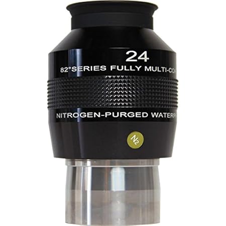 Amazon.com : Explore Scientific 82° 24mm Eyepiece 2-inch Barrel ...