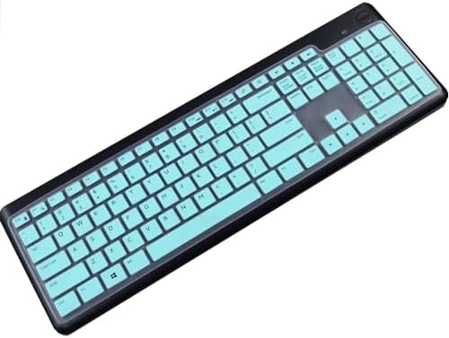 Amazon.com: Silicone Keyboard Cover Skin Compatible for Dell Wireless ...