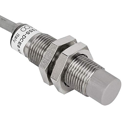 Inductive Proximity Sensor, 12 mm Diameter, Stainless, 10-30 VDC, 3 ...