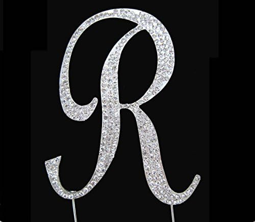 Amazon.com: Rhinestone Cake Topper Letter C : Grocery & Gourmet Food