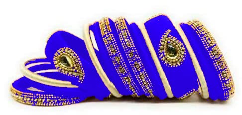 HABSA Hand Craft New Simple and Beautiful Design Silk Thread Bangle Set ...