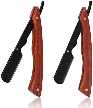 Amazon.com: 100 Blades + 2 Straight Razors for Men, MenGate Barber ...