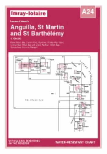 Buy Anguilla, St Martin and St Barthlemey: A24 (Imray Iolaire Chart ...