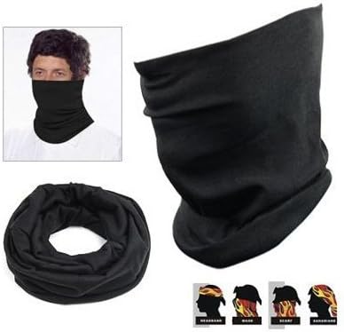 SODIAL(R) 3 in 1 Neck Warmer Snood Beanie Scarf Ski Hat Cycling ...