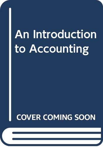An Introduction to Accounting: Carrick Martin: 9780070729421: Amazon ...
