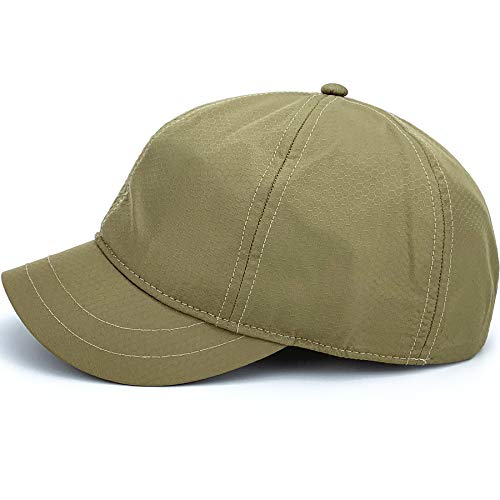 Buy REDSHARKS 6 Panels Short Bill Hats for Men Fitted Short Bill ...