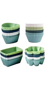 12Pcs Cooking Rings Set, Cake Rings for Baking Stainless Steel Chef ...