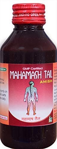 RG Pharmaceuticals Mahamash Tail Ayurvedic Pain Relief Massage Oil 100 ...