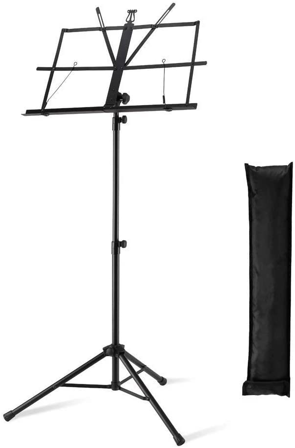 Buy Folding Sheet Music Stand Professional Portable Stand for Sheet ...