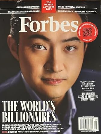 Forbes Magazine April May 2025 The World'S Billionaires: Forbes ...