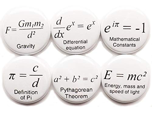 Amazon.com: Math 6 Refrigerator Magnets Teacher Gift Home Decor ...