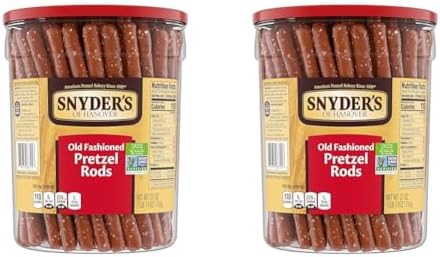 Amazon.com: Snyder's of Hanover, Old Fashioned Pretzel Rods, 27 Oz ...