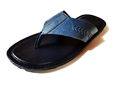 Buy Feetos Men's Black Synthetic Slipper's 10 UK at Amazon.in