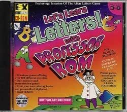 Amazon.com: Let's Learn Letters with Professor Rom