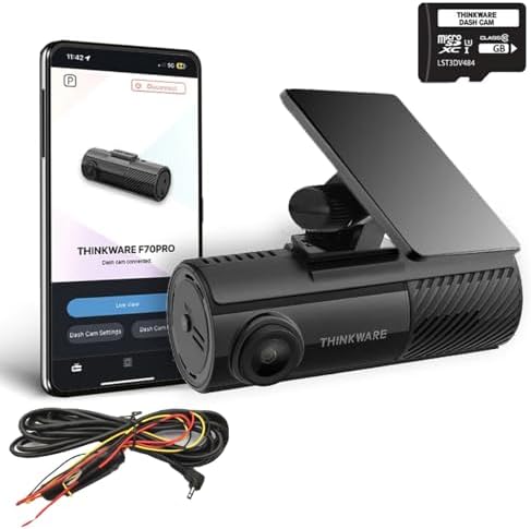 THINKWARE F70 PRO Dash Cam 1080P Full HD WiFi Dashcam for Car Camera ...
