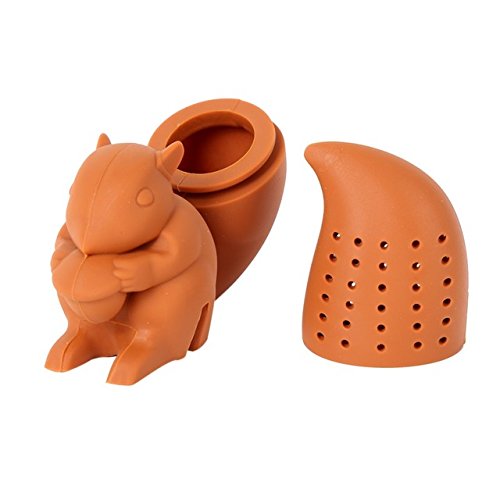 Creative Squirrel Tea Infuser Teapot Brewing Leaves Sweet Healthy Drink ...