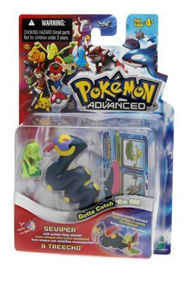 Buy Pokemon Advanced Generation Mini Figure Set Seviper & Treecko ...