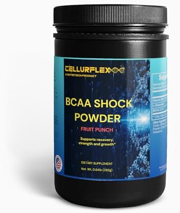 Amazon.com: CELLURFLEX BCAA Shock Powder | Made in USA | Revitalize ...