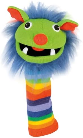 Amazon.com: The Puppet Company - Knitted Puppet -Rainbow Multicolor, 15 ...