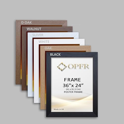 MAXI POSTER FRAME - 61cm x 91.5cm (36 x 24) inch (WHITE) : Amazon.co.uk ...