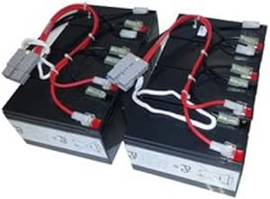 Amazon.com: EREPLACEMENT SLA12-ER / RBC12 APC BATTERY CARTRIDGE LEAD ...